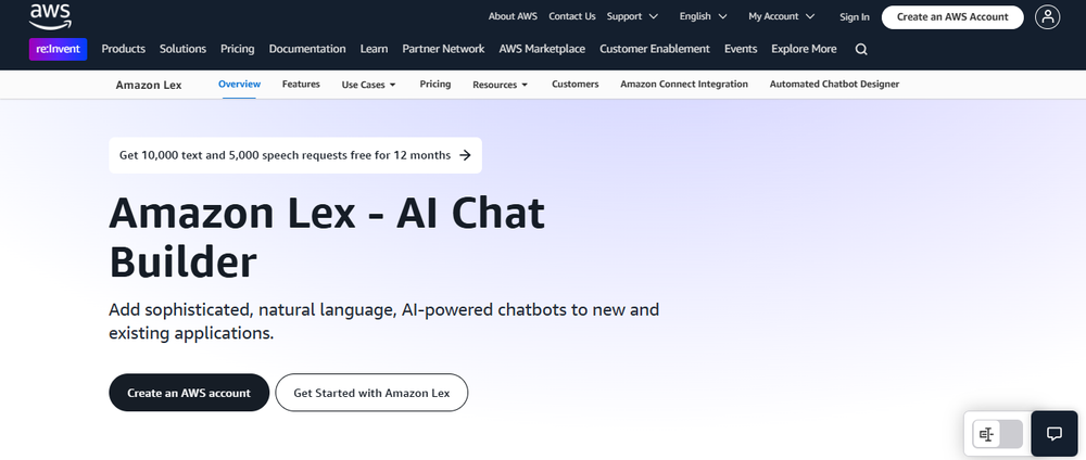 Top 18 Amazon Lex Alternatives to Enhance Conversational AI